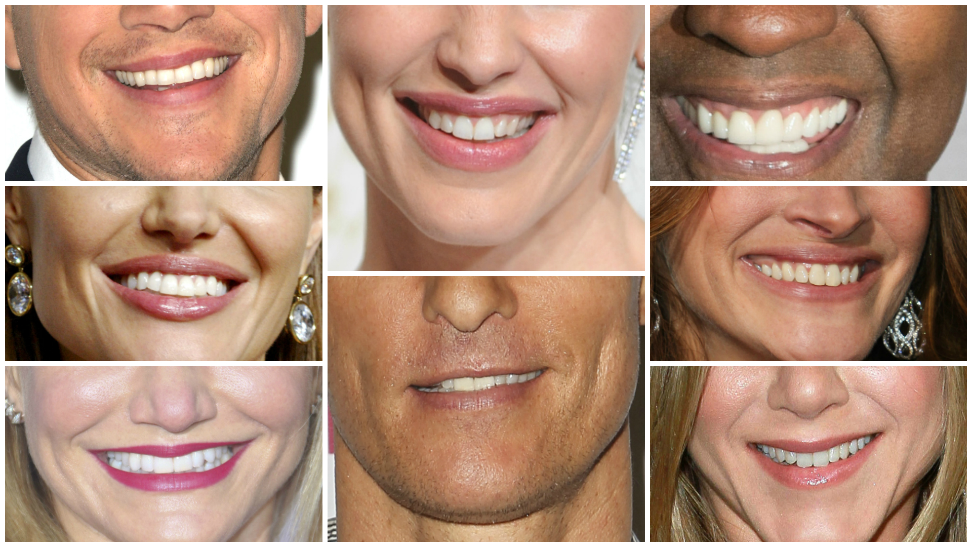 Can you decode the most recognizable smiles in Hollywood?