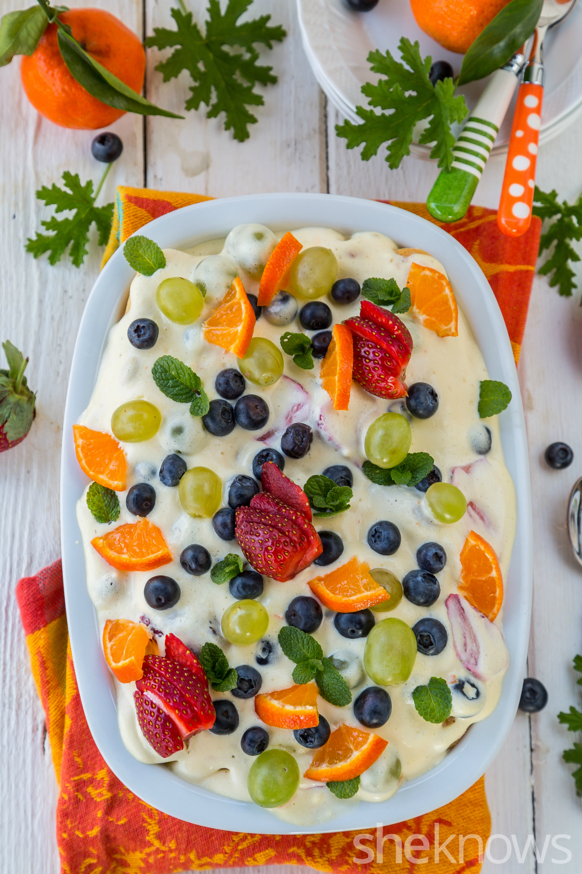 Fresh fruit tiramisu is a no-guilt treat for everyone