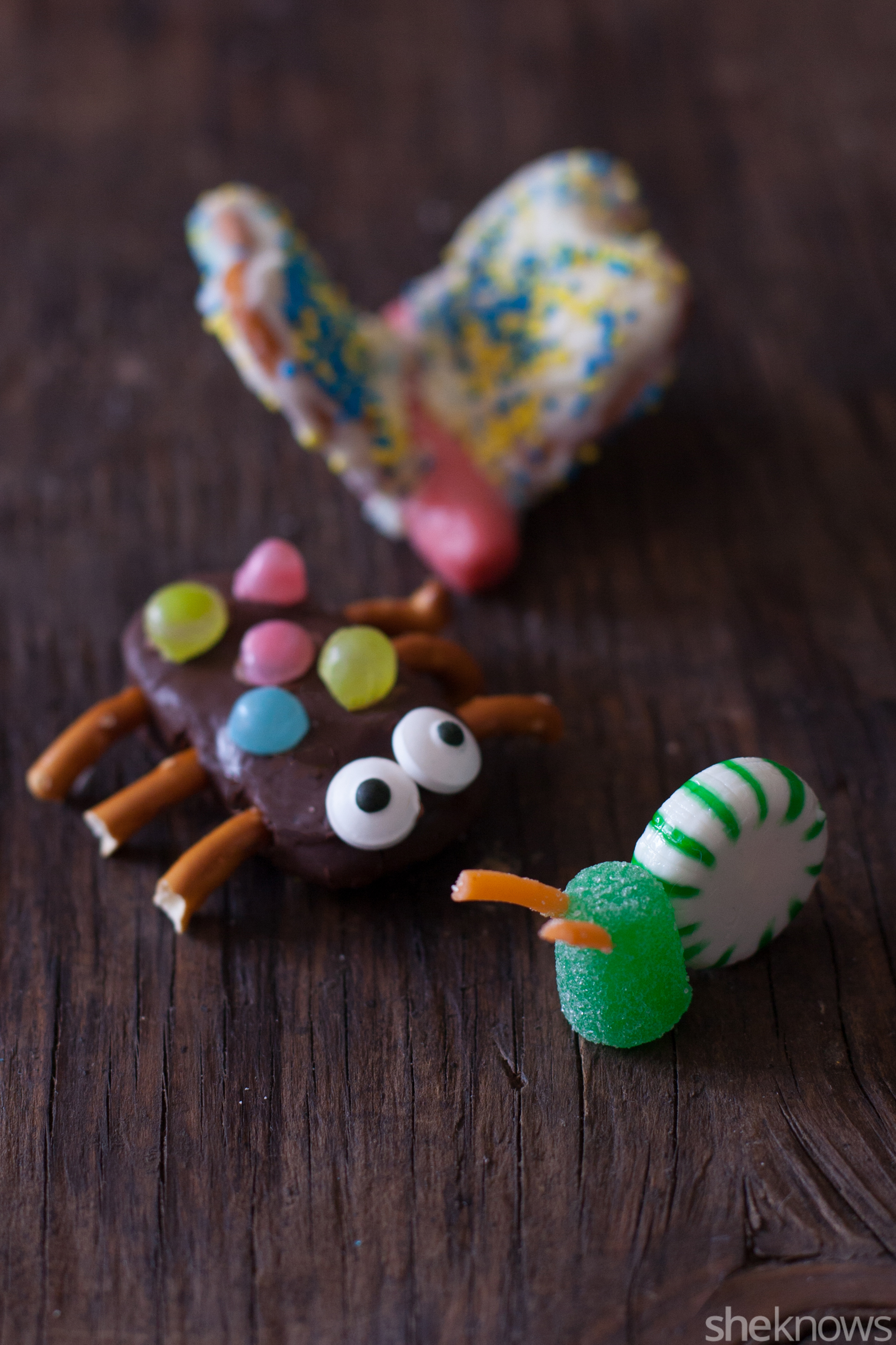 Eating insects may be trendy, but these candy critters actually tempt us!