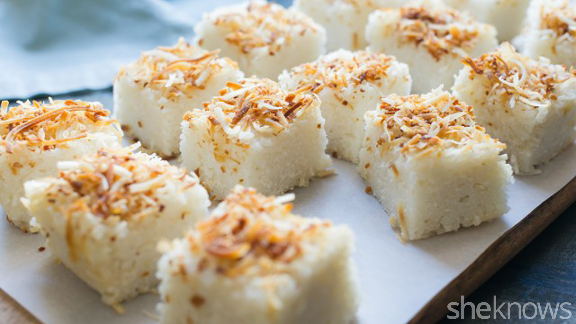 Sweet coconut rice cakes just became your new favorite dessert